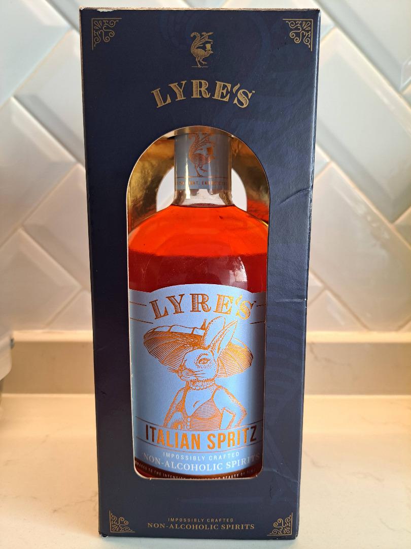 Lyre's Non-Alcoholic Orange Italian Spritz, Food & Drinks, Beverages on ...