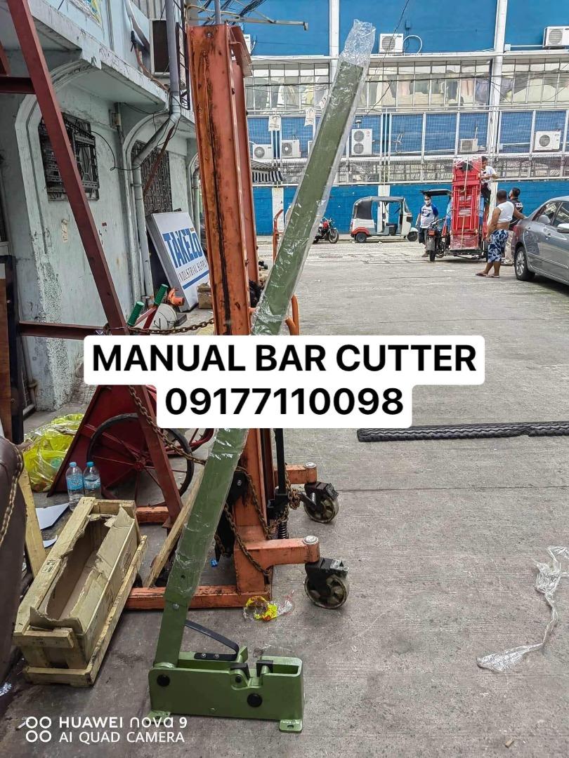 Manual Bar Cutter, Commercial & Industrial, Construction Tools ...