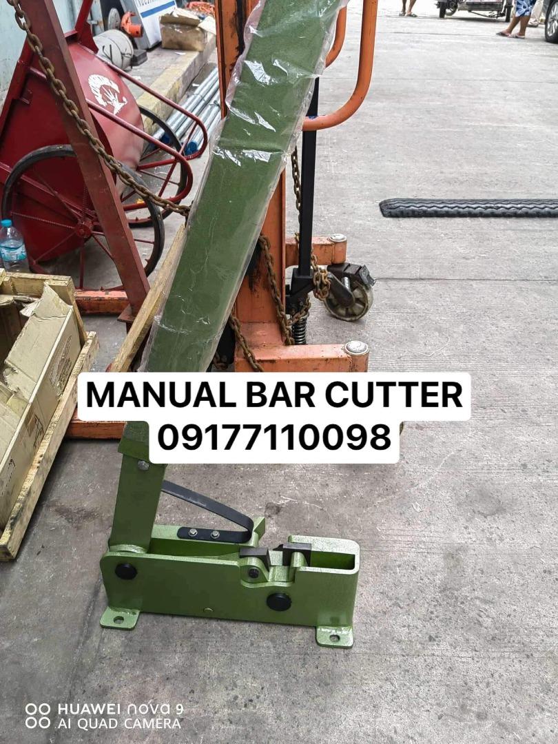 Manual Bar Cutter, Commercial & Industrial, Construction Tools ...