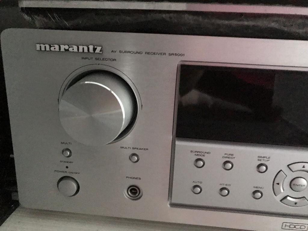Marantz AV Surround Receiver SR5001, Audio, Soundbars, Speakers ...