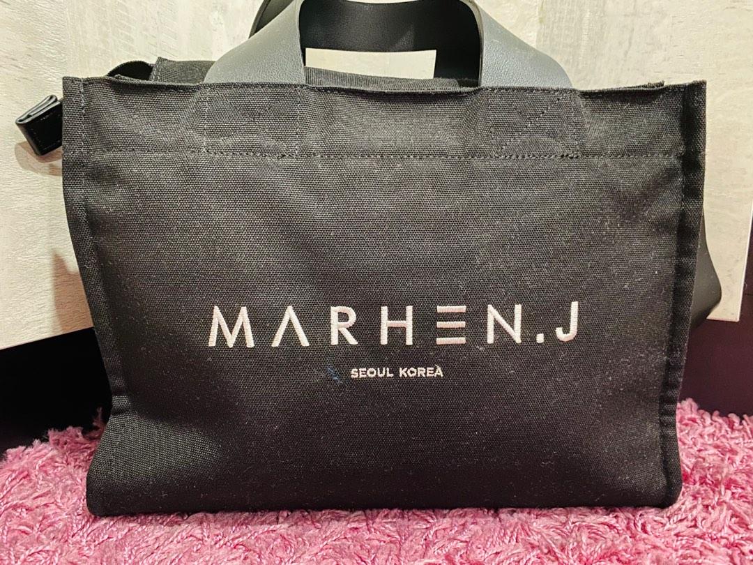 Authentic Marhen J Canvas tote bag from Korea, Women's Fashion, Bags ...