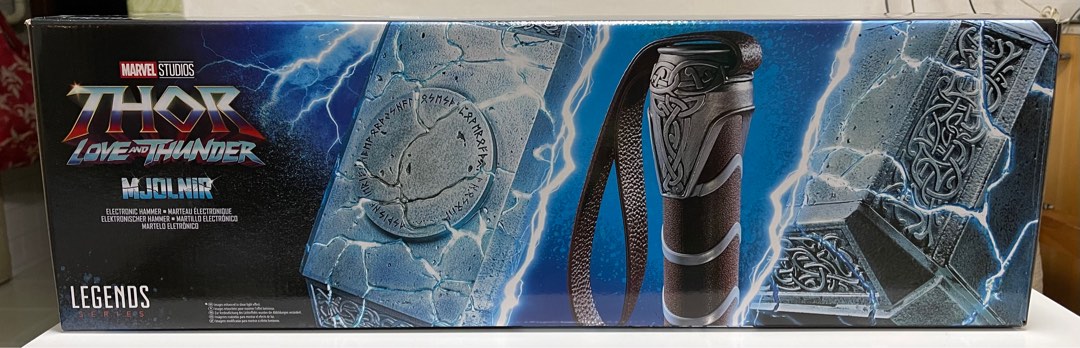Marvel Legends Series Mighty Thor Mjolnir Electronic Hammer, Hobbies & Toys, Memorabilia ...