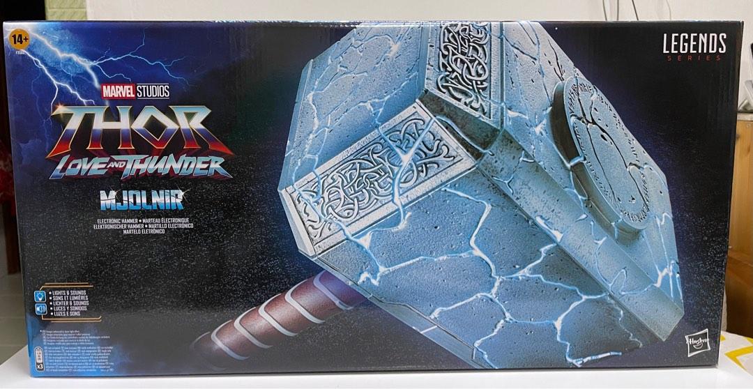 Marvel Legends Series Mighty Thor Mjolnir Electronic Hammer, Hobbies & Toys, Memorabilia ...