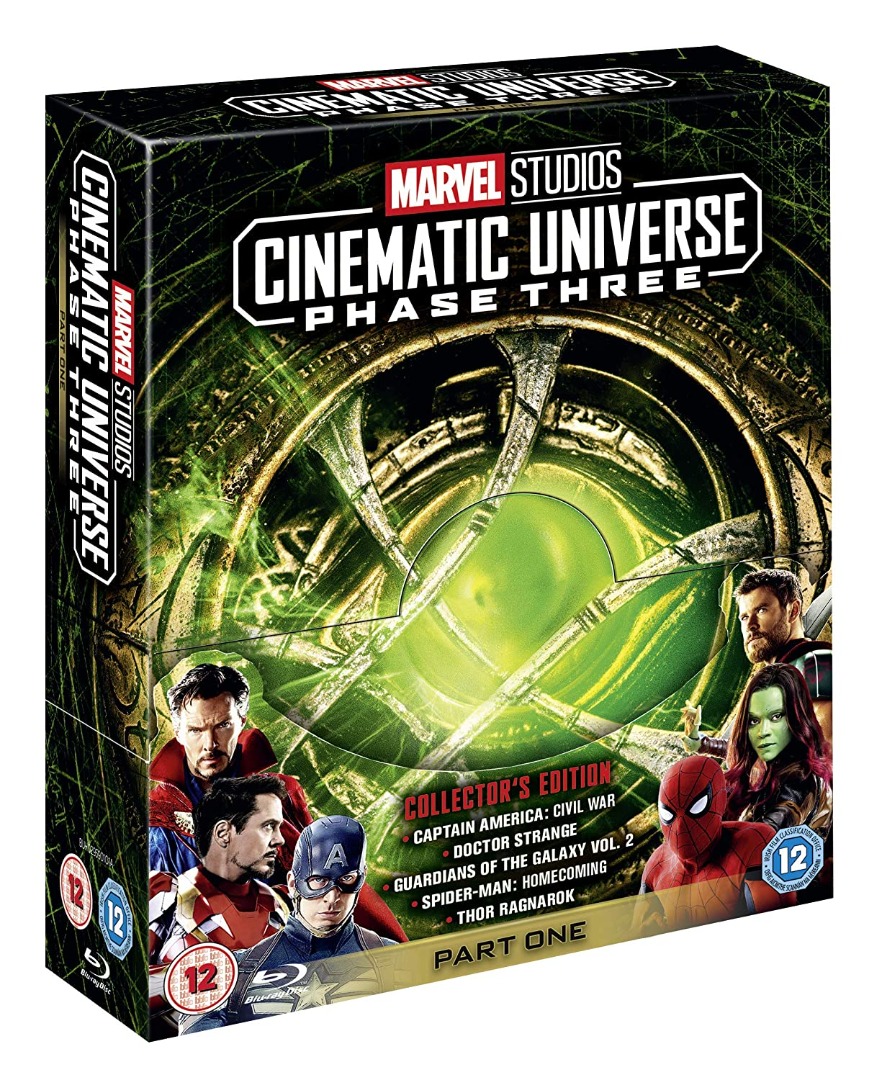 Marvel Studios Cinematic Collection Phase 3 Part 1, Hobbies & Toys ...