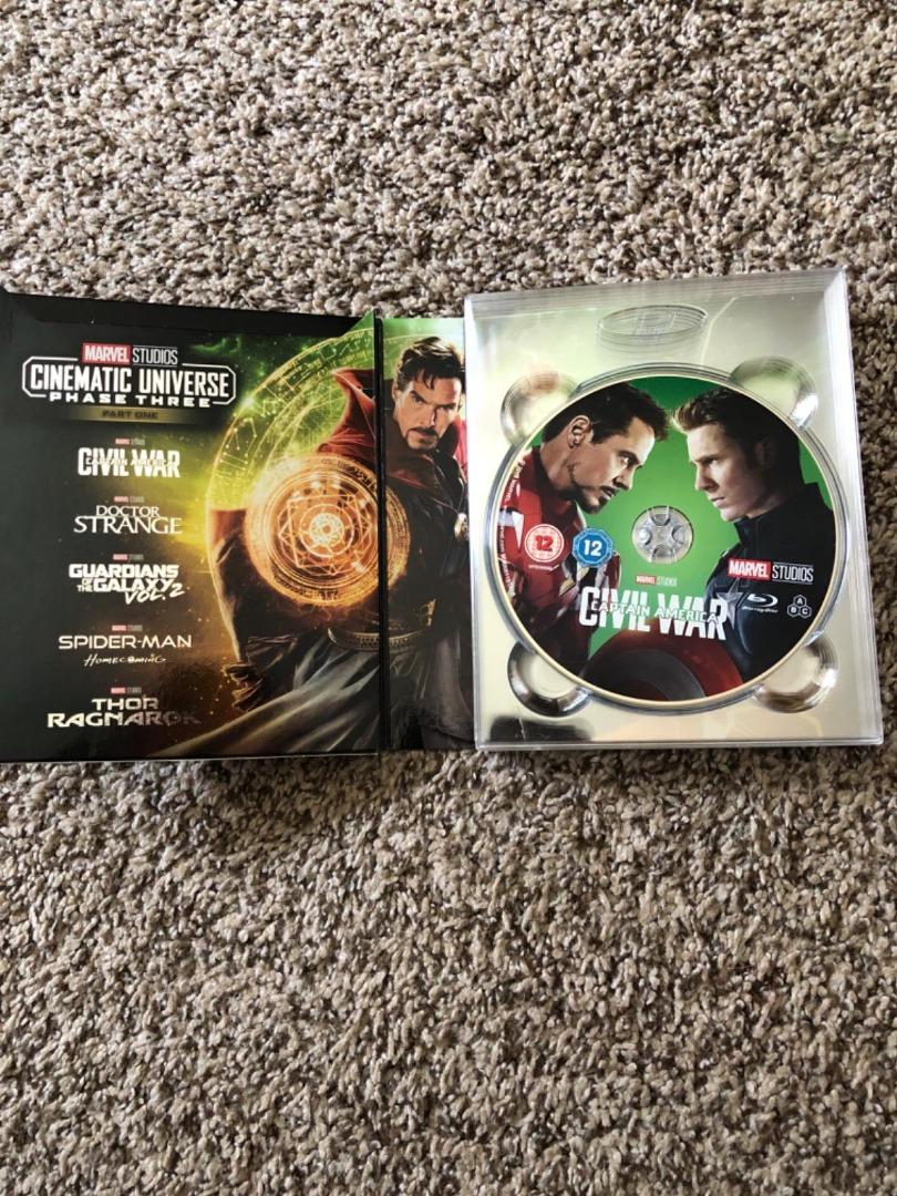 Marvel Studios Cinematic Collection Phase 3 Part 1, Hobbies & Toys ...