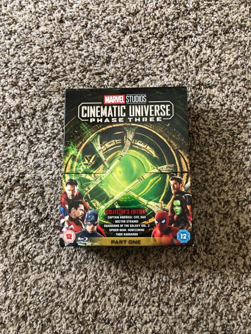 Marvel Studios Cinematic Collection Phase 3 Part 1, Hobbies & Toys ...