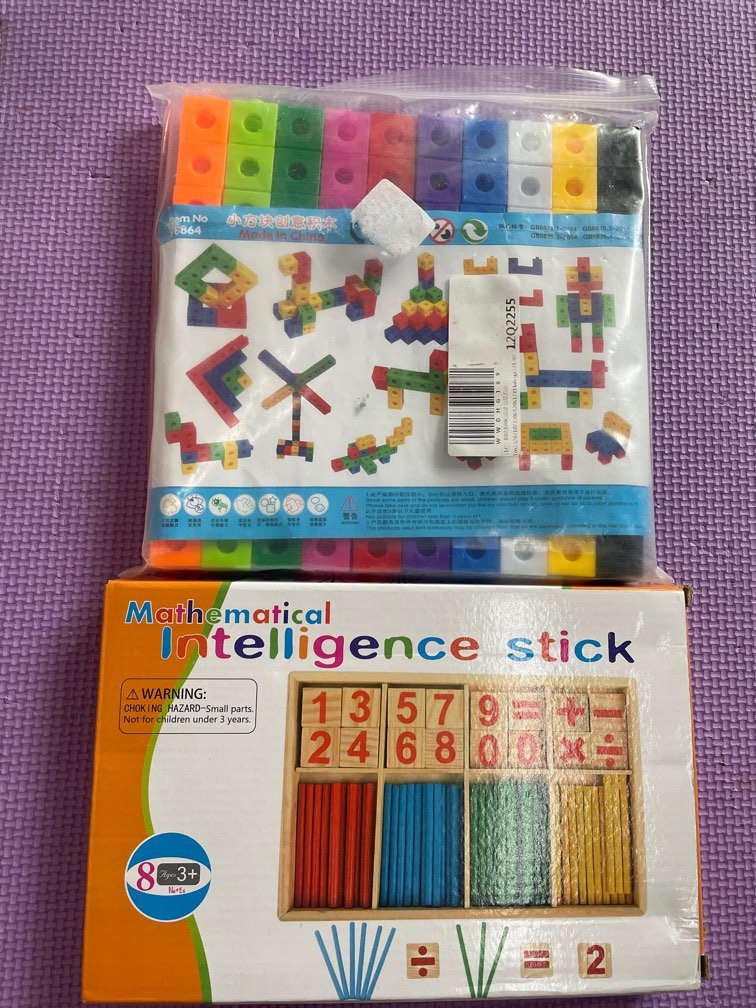 Mathematical Material/Counters for Kinder-Grade School, Hobbies & Toys ...