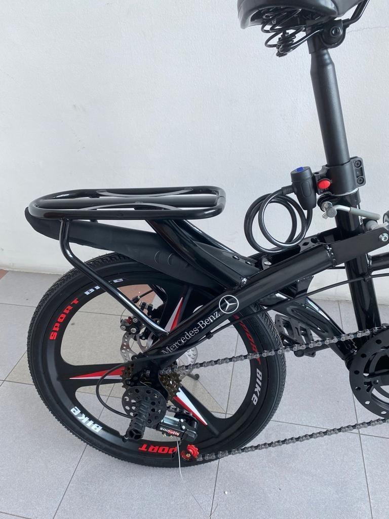 Mercedes-Benz folding bike bicycle, 20-inch integrated wheel, Sports Equipment, Bicycles & Parts ...