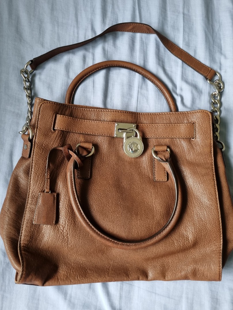 Michael Kors Hamilton bag, Luxury, Bags & Wallets on Carousell