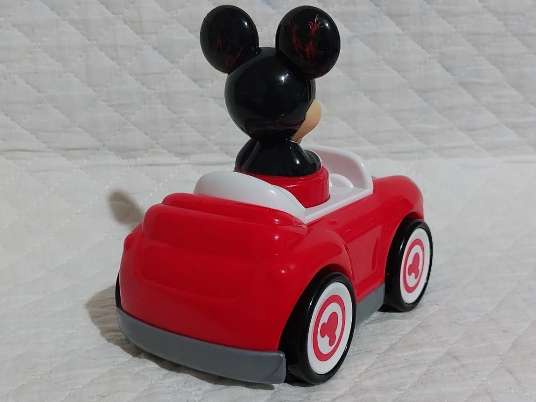 Mickeymouse Push & Go Car, Hobbies & Toys, Toys & Games on Carousell