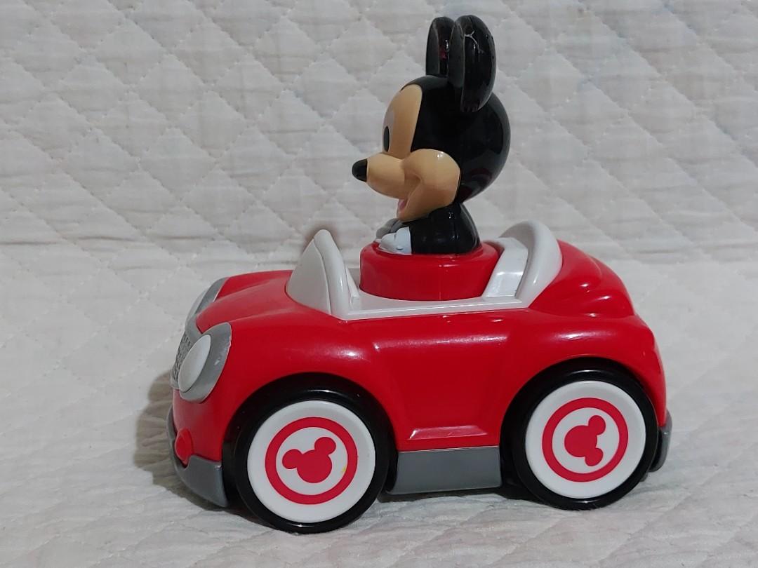 Mickeymouse Push & Go Car, Hobbies & Toys, Toys & Games on Carousell