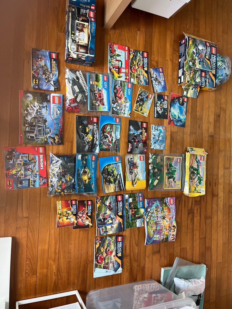 Mixed Lego sets with instructions, Hobbies & Toys, Toys & Games on ...