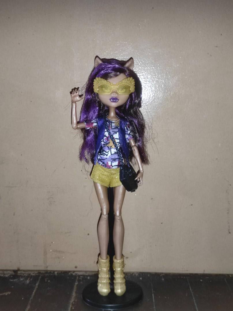 Monster High Boo York Clawdeen Wolf Doll, Hobbies & Toys, Toys & Games ...