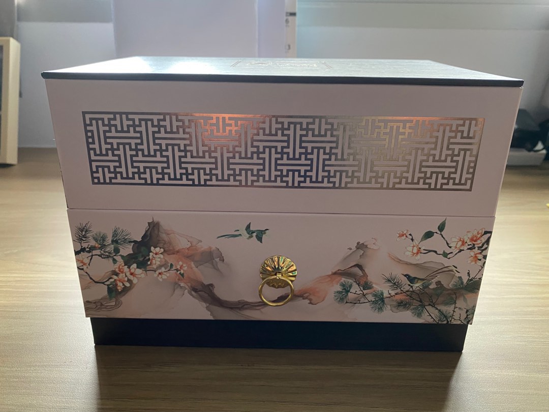 Mooncake box ( From Holiday Inn ), Furniture & Home Living, Home Decor ...