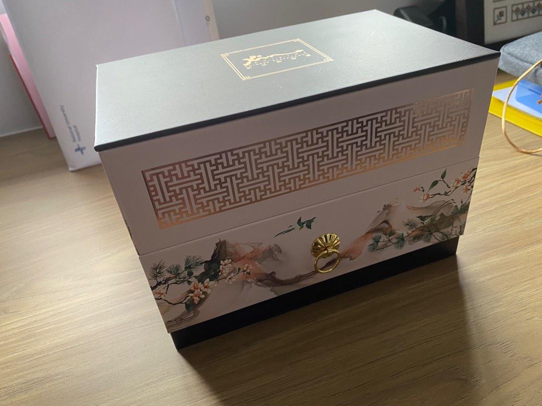 Mooncake box ( From Holiday Inn ), Furniture & Home Living, Home Decor ...