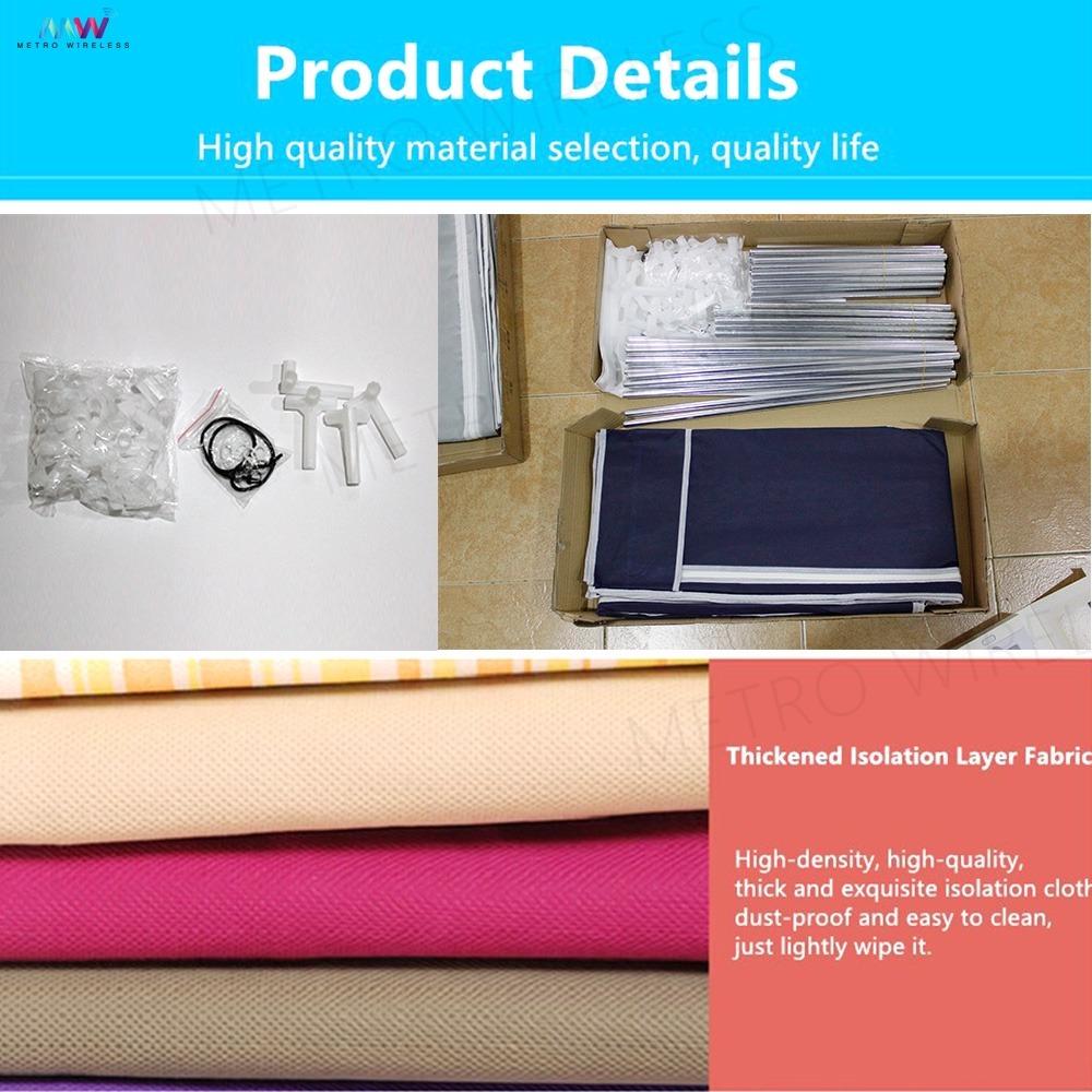 Multifunction Collapsible Cabinet Rack Wardrobe Storage 88130 YG027 ...