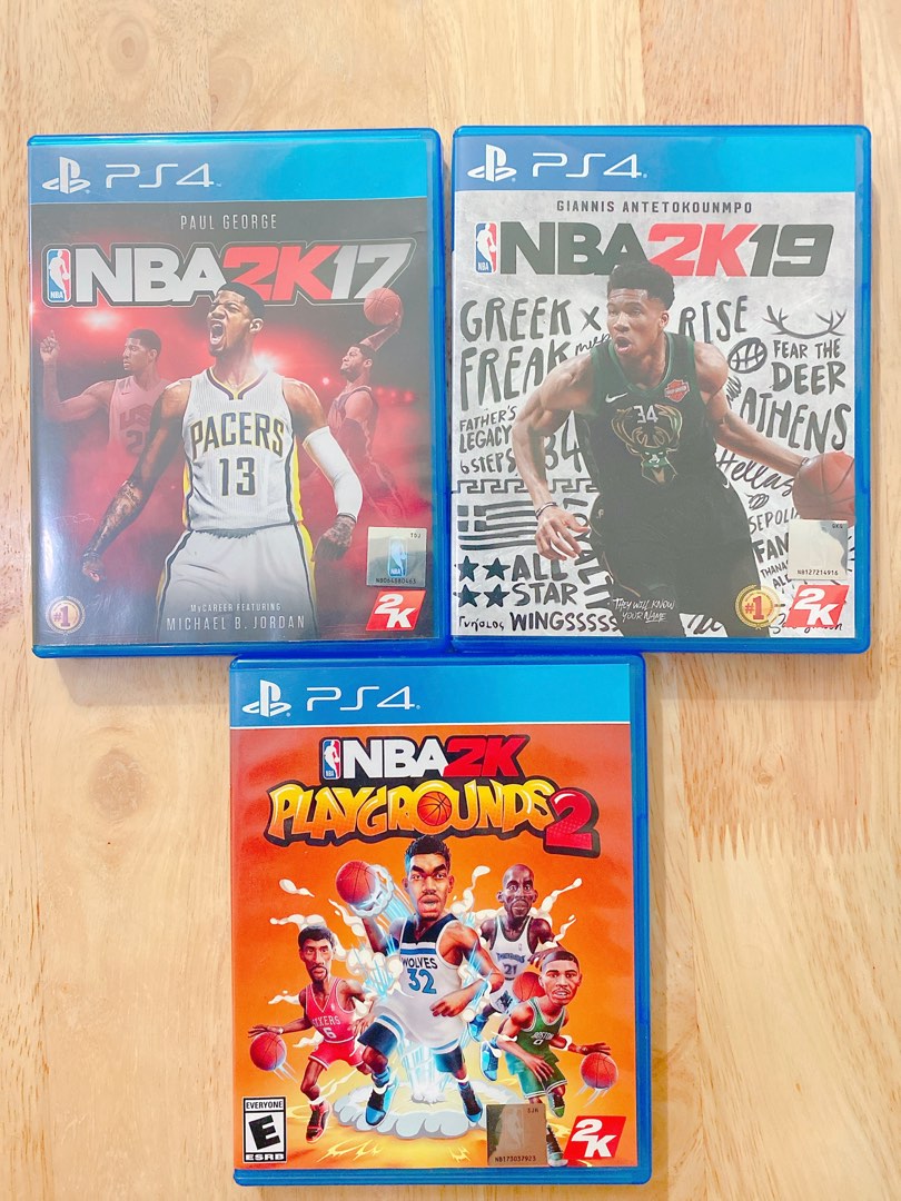 NBA 2K Series (3 for $15 with 1 special Playground version), Video ...