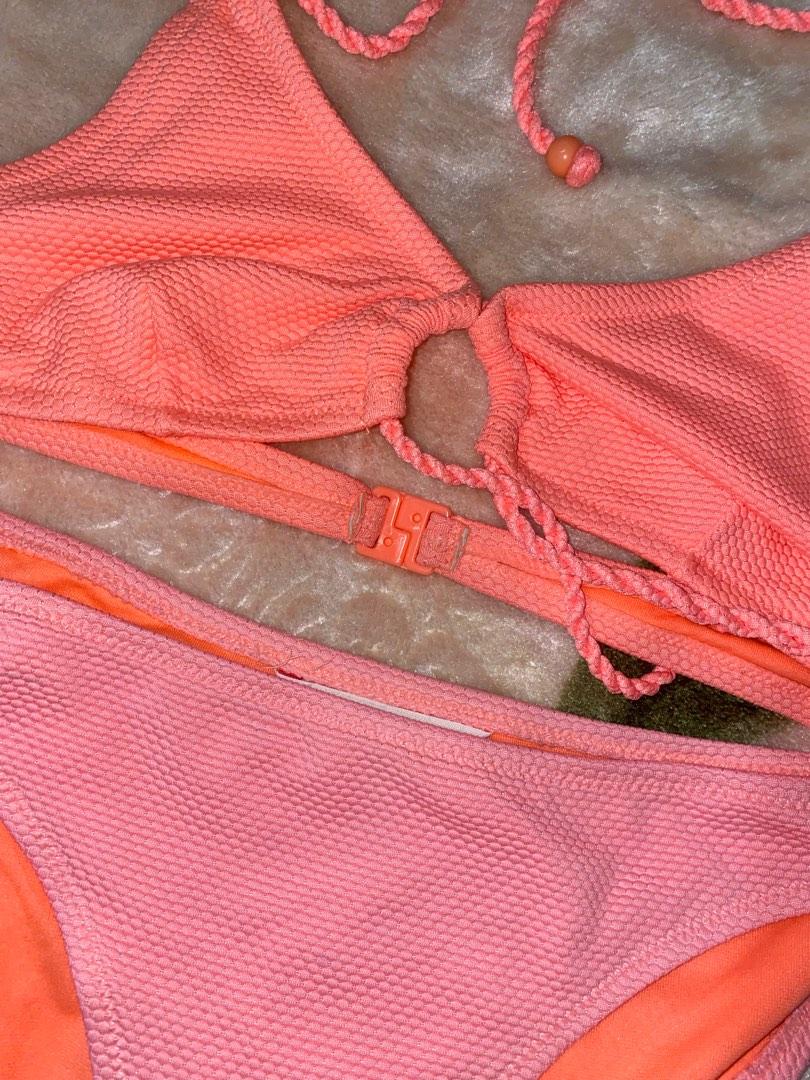 NEON COLORED BIKINI SET, Women's Fashion, Swimwear, Bikinis & Swimsuits ...
