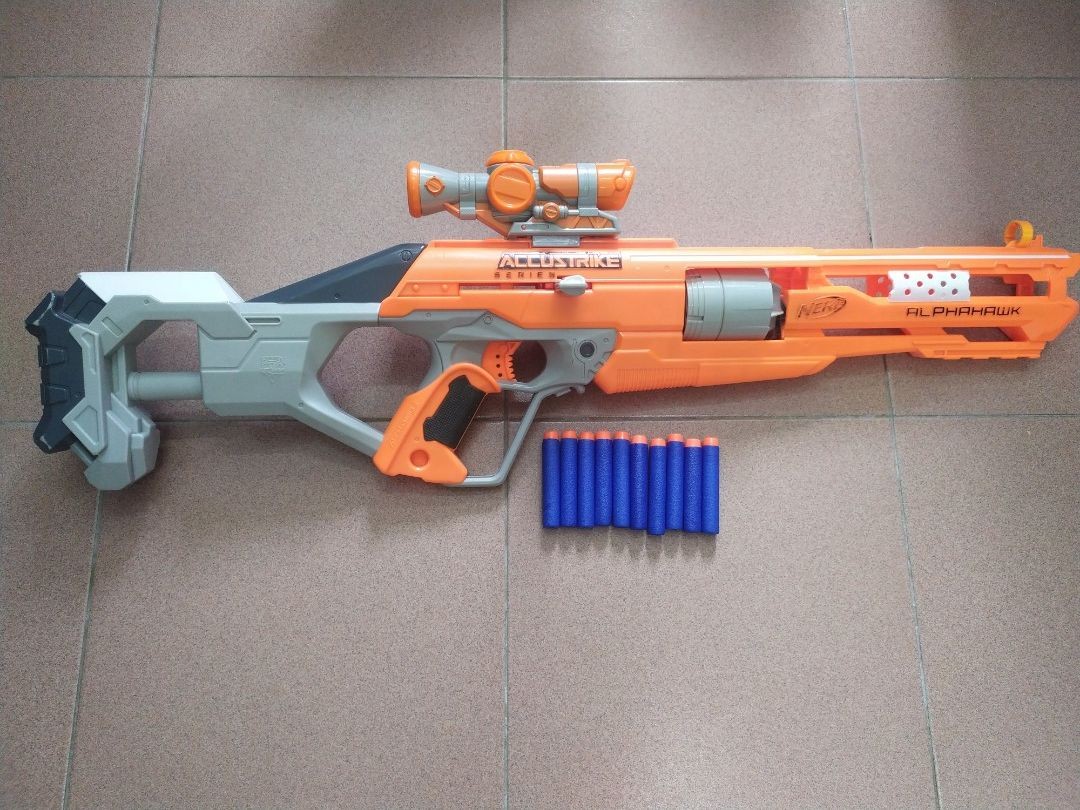 Nerf Alphahawk, Hobbies & Toys, Toys & Games on Carousell