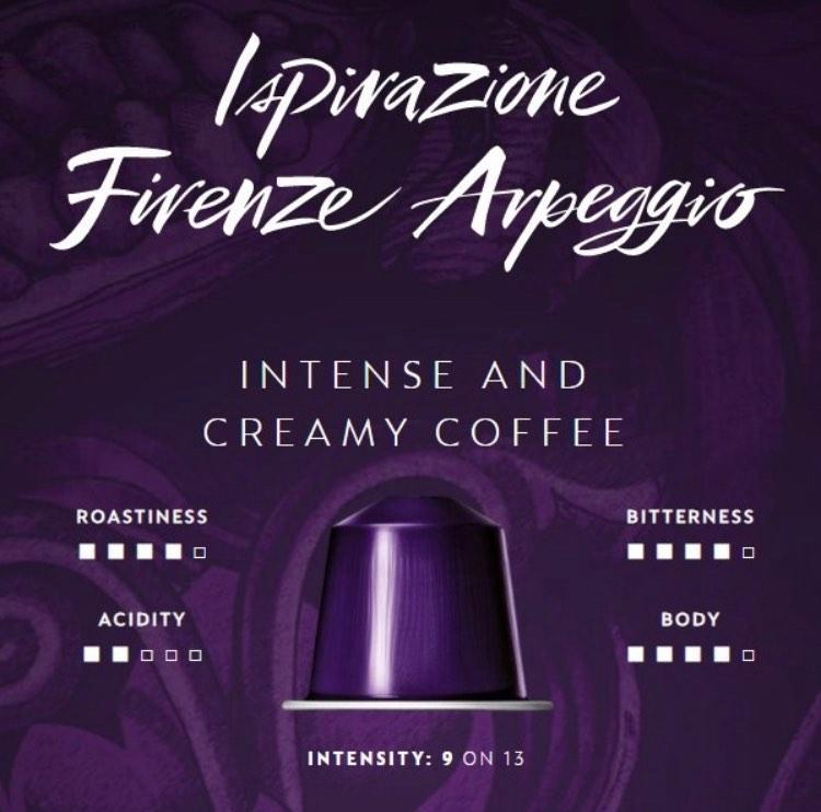 Nespresso capsules original palermo ristretto arpeggio roma, Food ...
