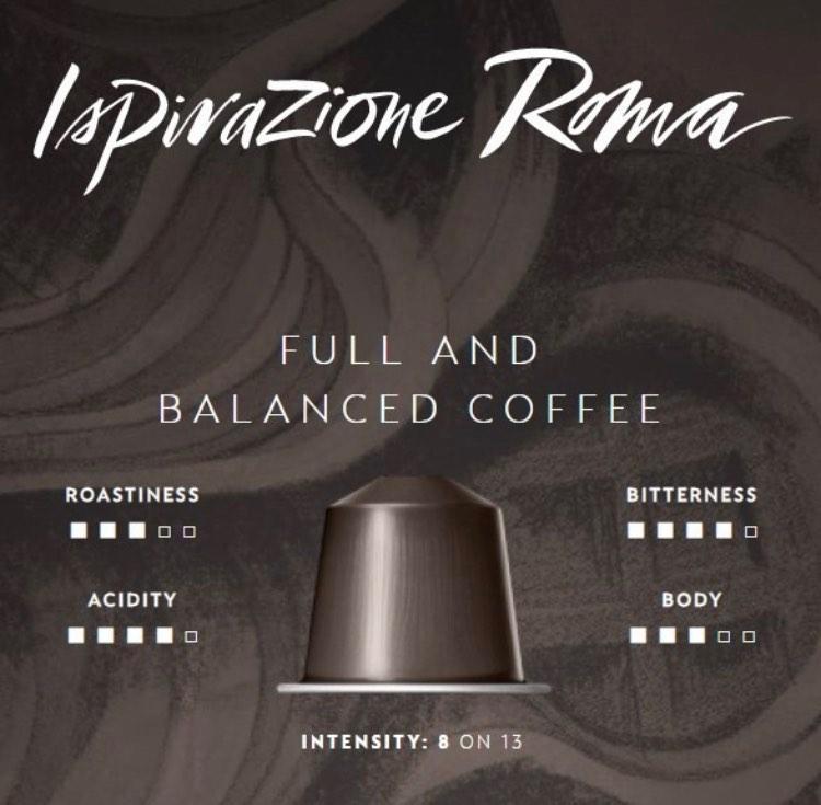 Nespresso capsules original palermo ristretto arpeggio roma, Food ...