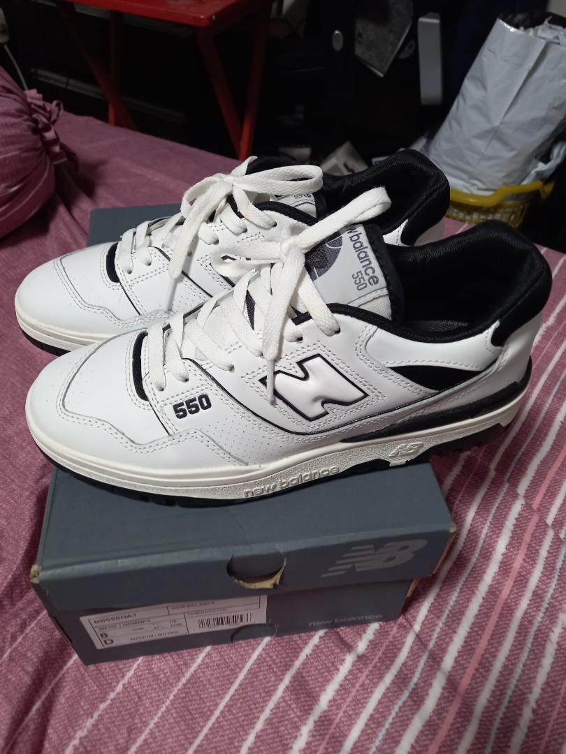New balance 550 oreo us8 uk7.5, Men's Fashion, Footwear, Sneakers on ...