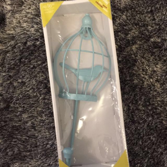 NEW! Light blue bird cage, Furniture & Home Living, Home Decor, Other ...
