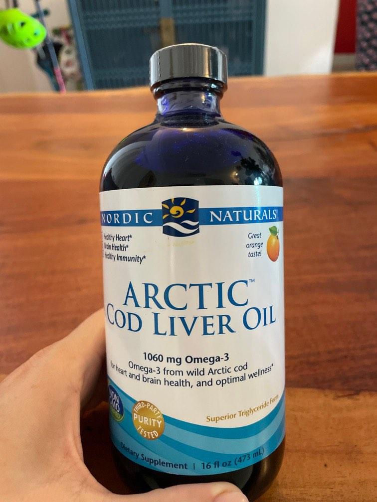 Nordic Naturals Cod Liver Oil, Health & Nutrition, Health Supplements ...