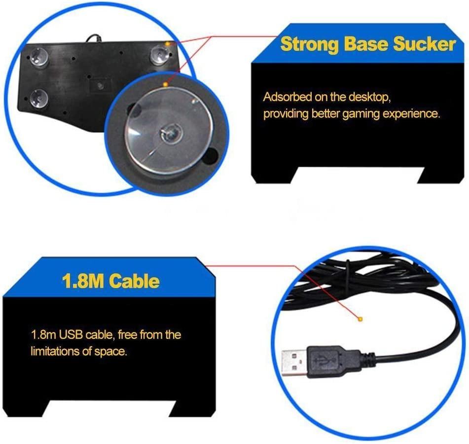 NYGACN Game Arcade Controller USB Rocker Joystick Gamepad Stick for PS3 ...