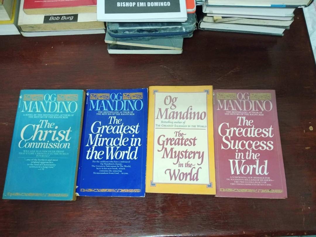 Og Mandino Books, Hobbies & Toys, Books & Magazines, Religion Books on ...