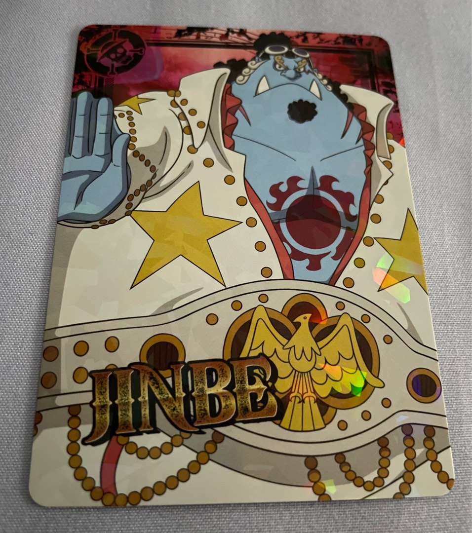 One Piece Film Red Card Collectible - Jinbei (SR), Hobbies & Toys, Toys ...