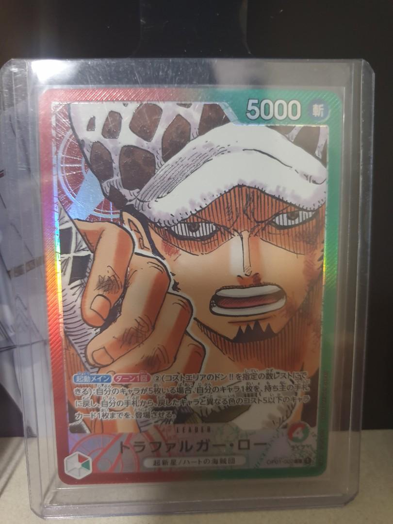 [MINT] One Piece TCG Card Law Leader AA (OP01-002), Hobbies & Toys ...