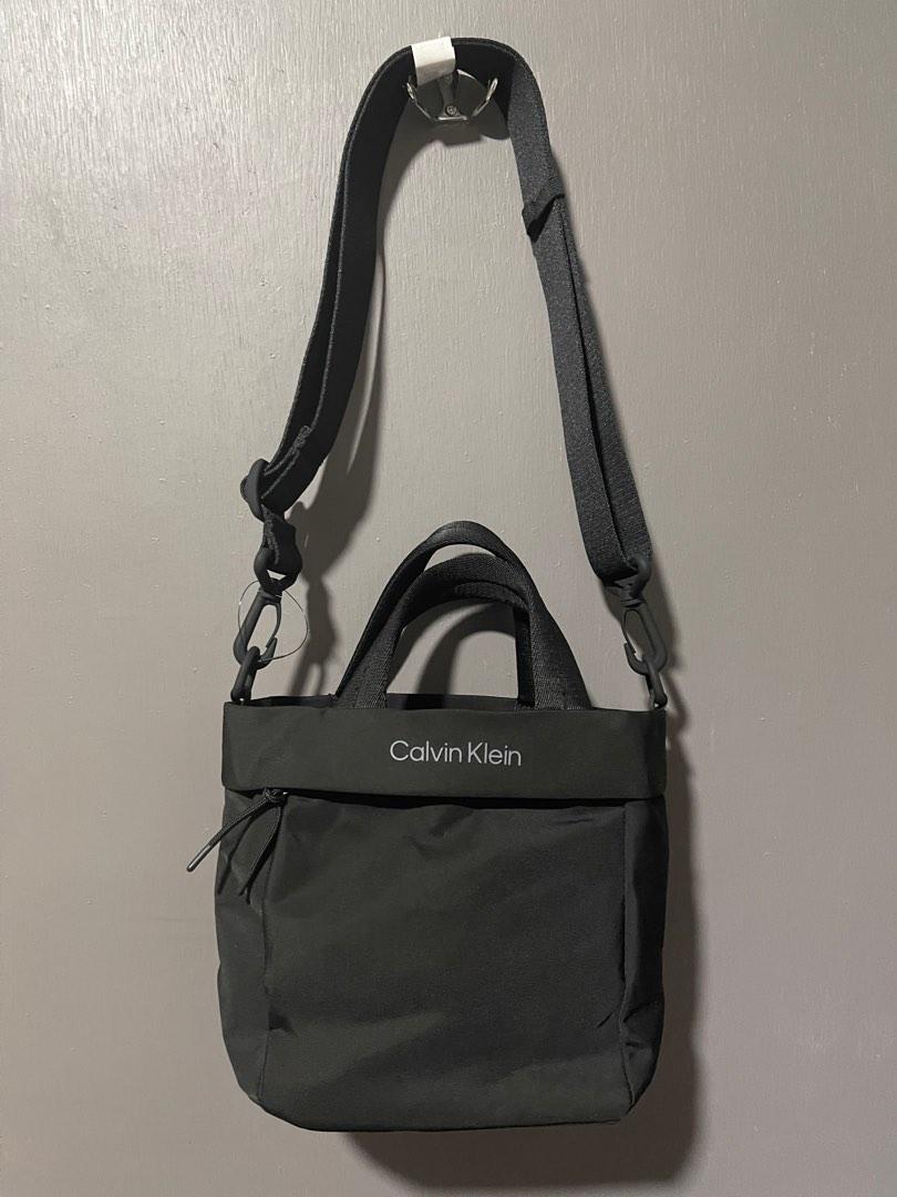 Original Calvin Klein Small Top Handle Crossbody Bag, Women's Fashion ...