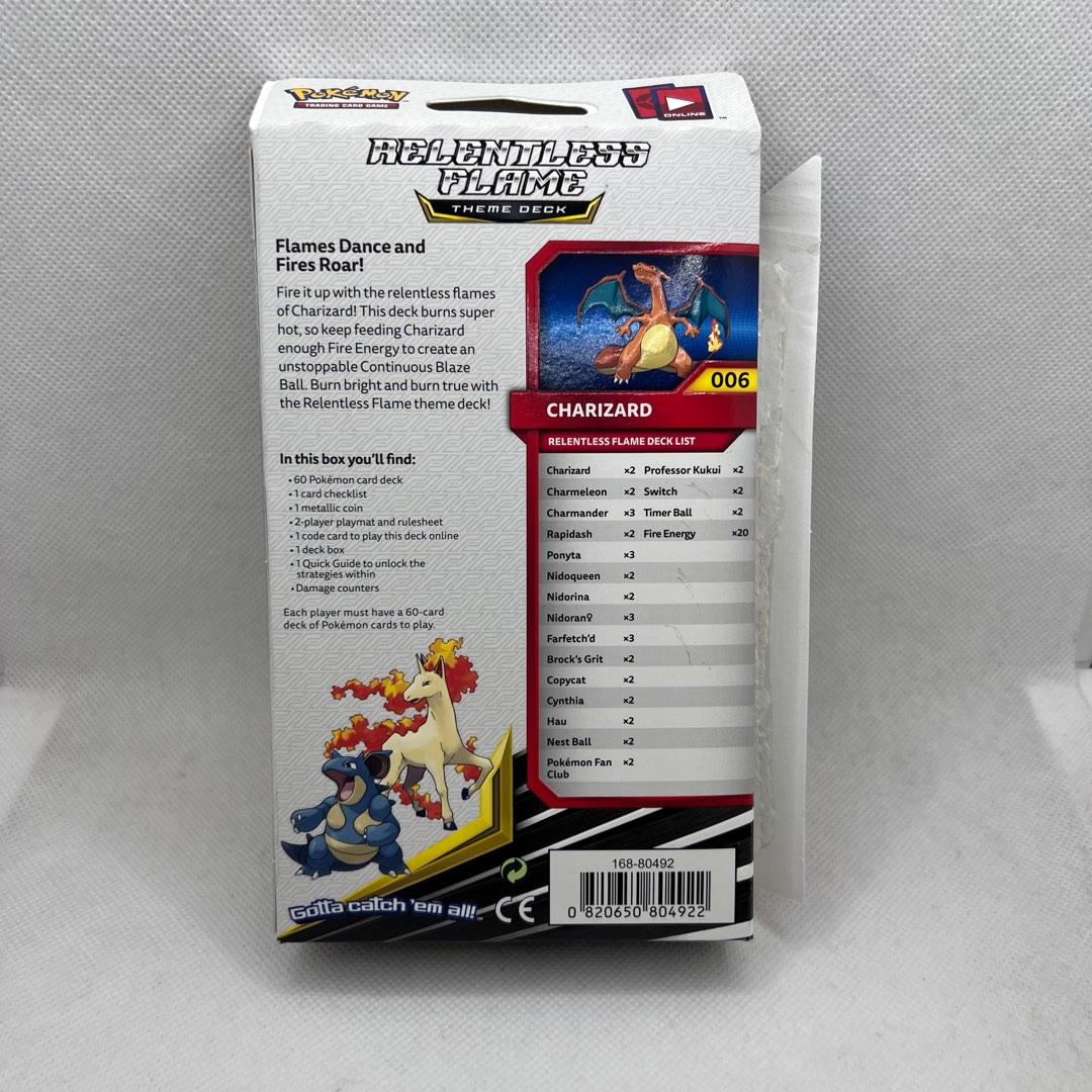 Outer box open only - Pokemon TCG Sun & Moon Team Up Theme Deck ...