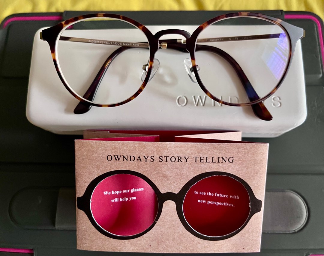 Owndays AIR Ultem with free coupon, Women's Fashion, Watches ...