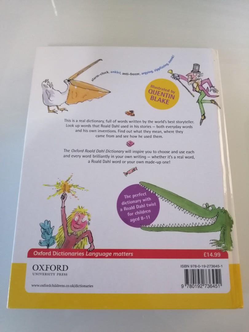 Oxford ROALD DAHL dictionary, Hobbies & Toys, Books & Magazines ...