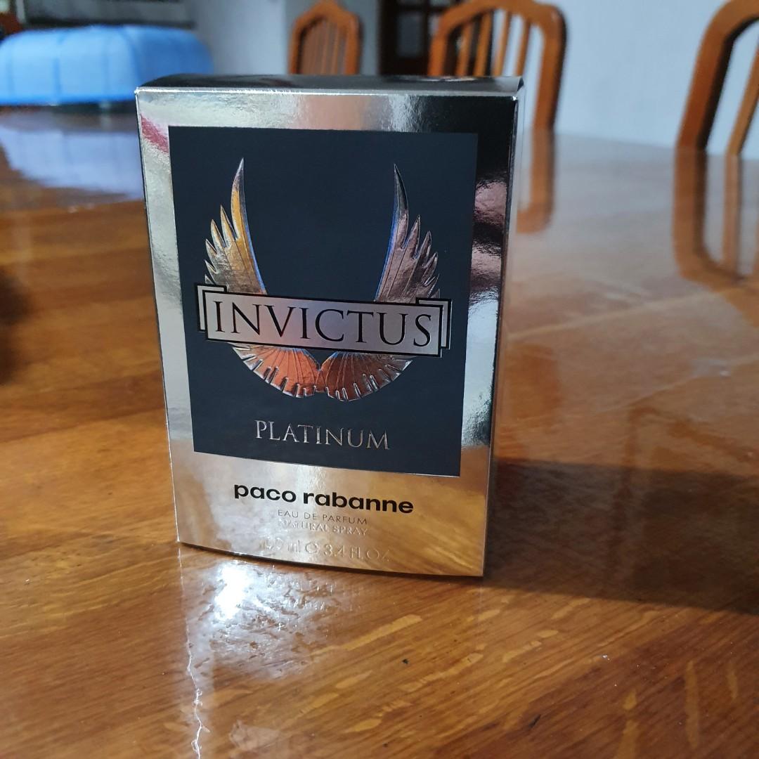 Paco Rabanne Invictus Platinum EDP 100ml, Beauty & Personal Care ...