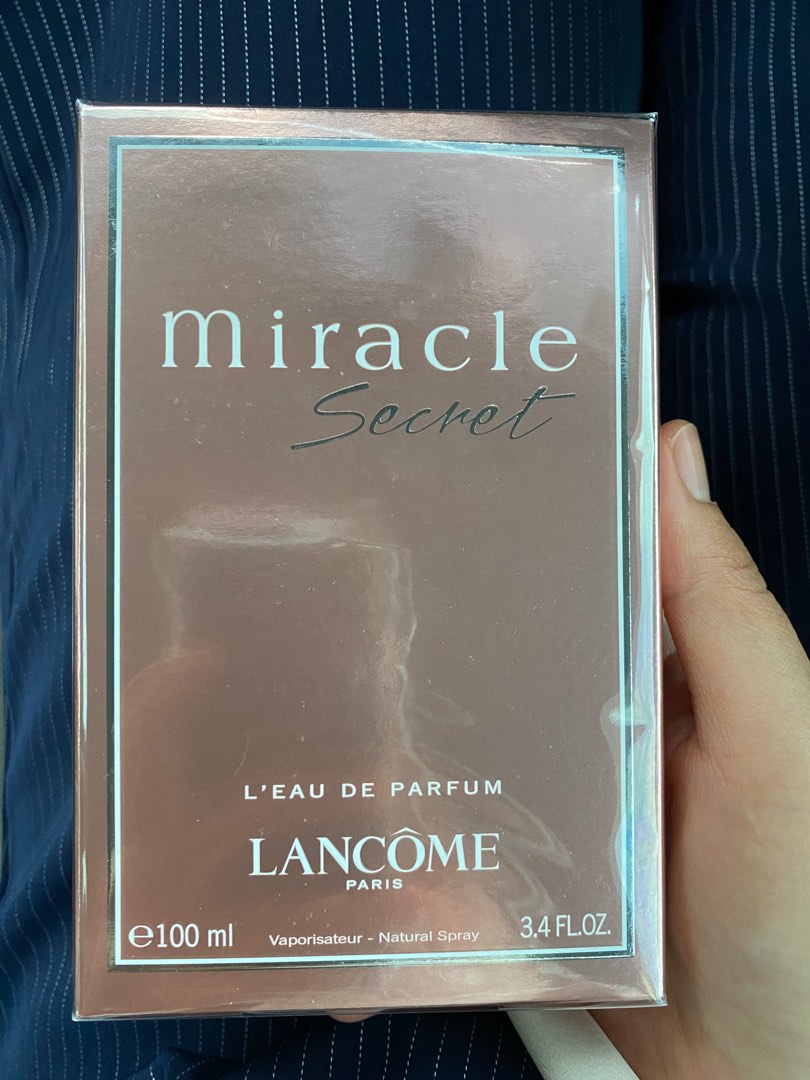 Perfume Lancome Miracle Secret 100ml, Beauty & Personal Care, Fragrance ...