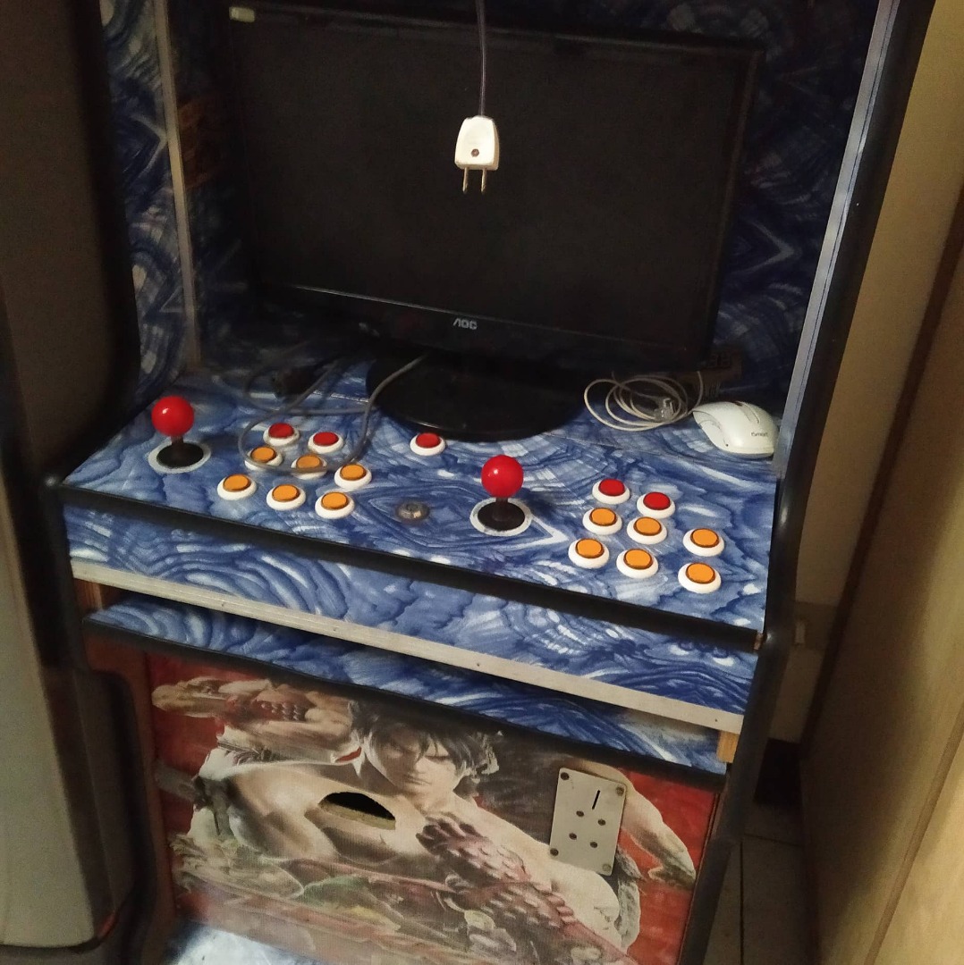 pisonet with box and arcade controller, Computers & Tech, Desktops on ...