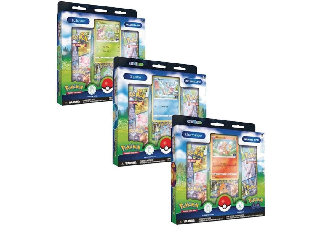 Pokemon GO Boosters - Kanto Starter (Charmander, Squirtle, Bulbasaur ...