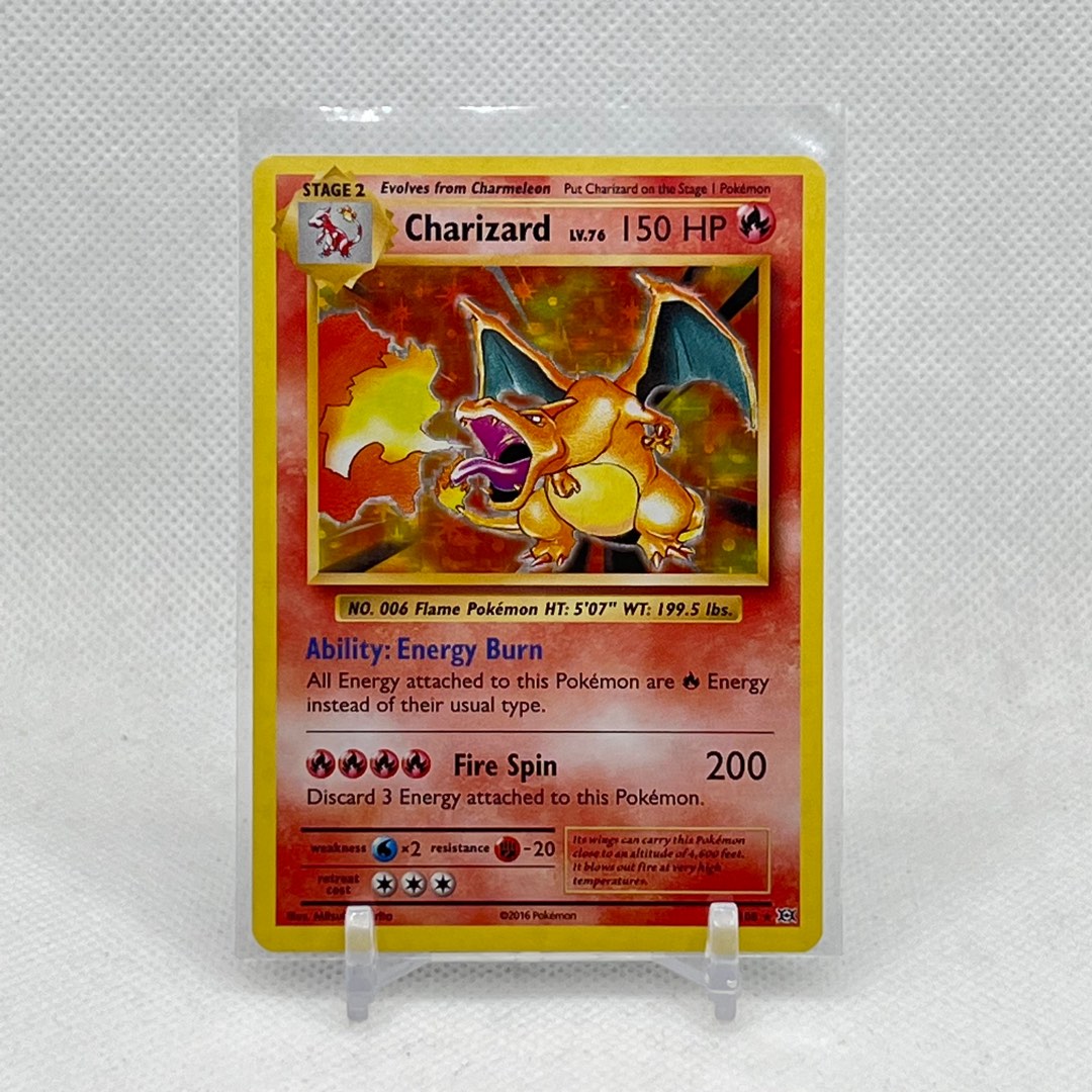 Pokemon XY Evolutions Charizard 11/108 card TCG base original, Hobbies ...