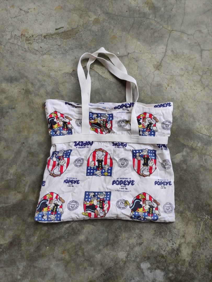 POPEYE TOTE BAG, Women's Fashion, Bags & Wallets, Tote Bags on Carousell