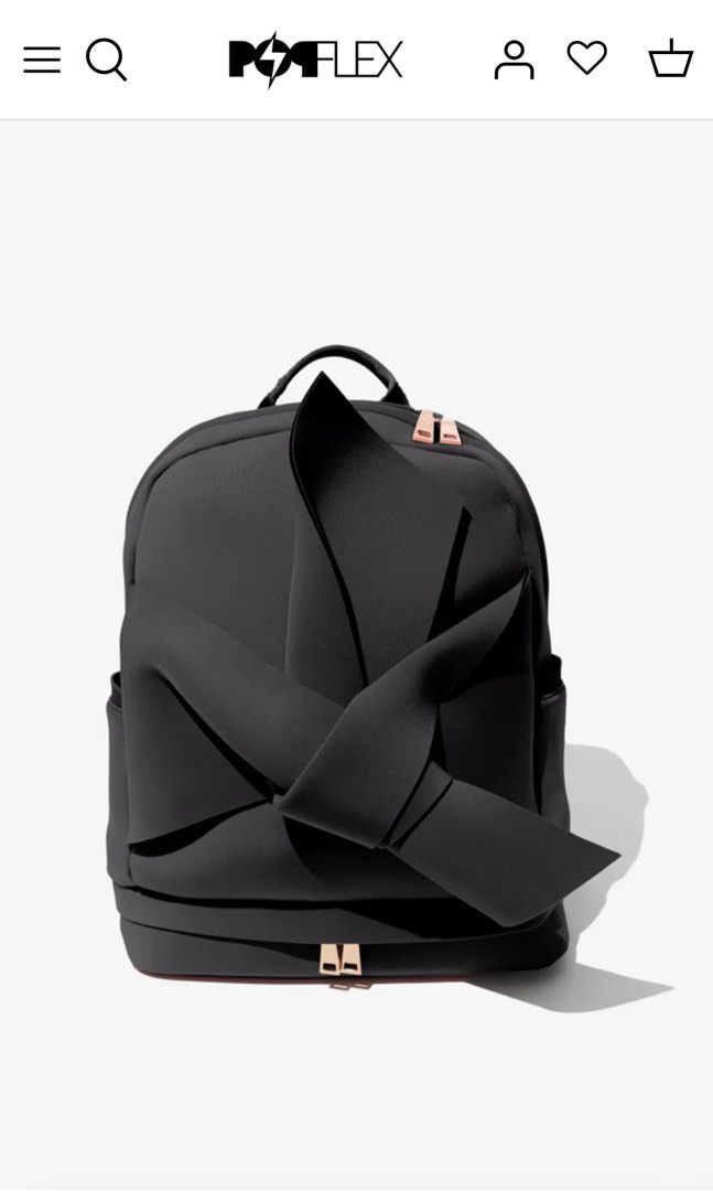 Popflex The Bia Backpack - Midnight, Women's Fashion, Bags & Wallets ...