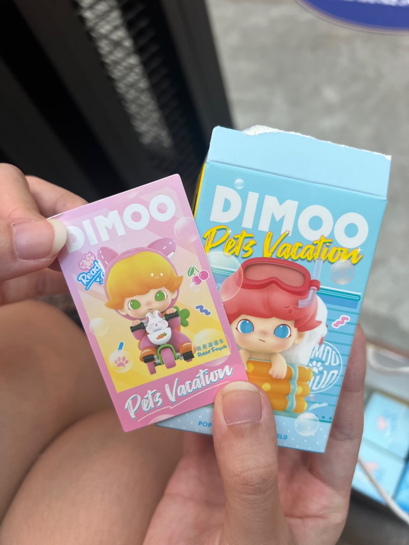 Popmart Dimoo Pets Vacation, Hobbies & Toys, Toys & Games on Carousell