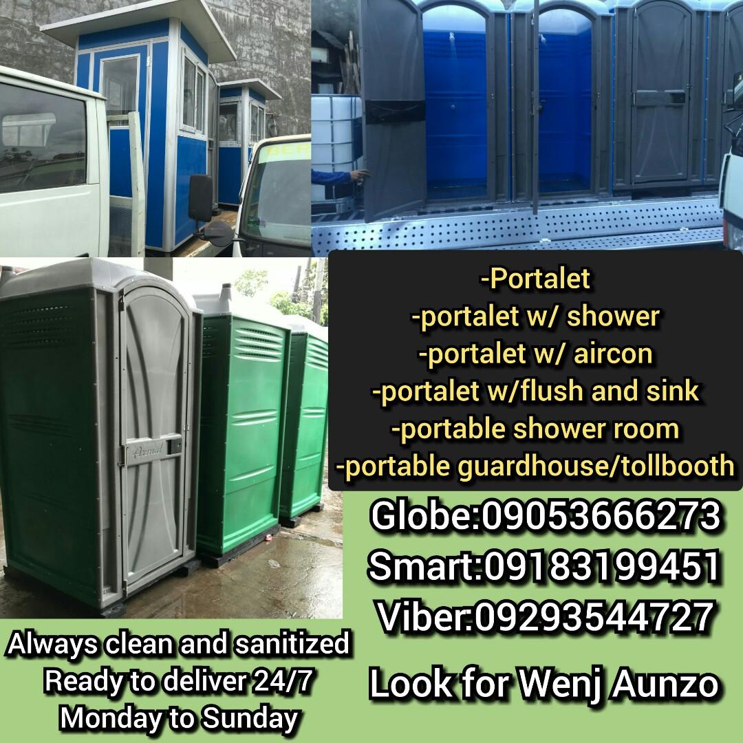 PORTALET , PORTABLE TOILET , PORTABLE SHOWER ROOMS AND PORTABLE ...
