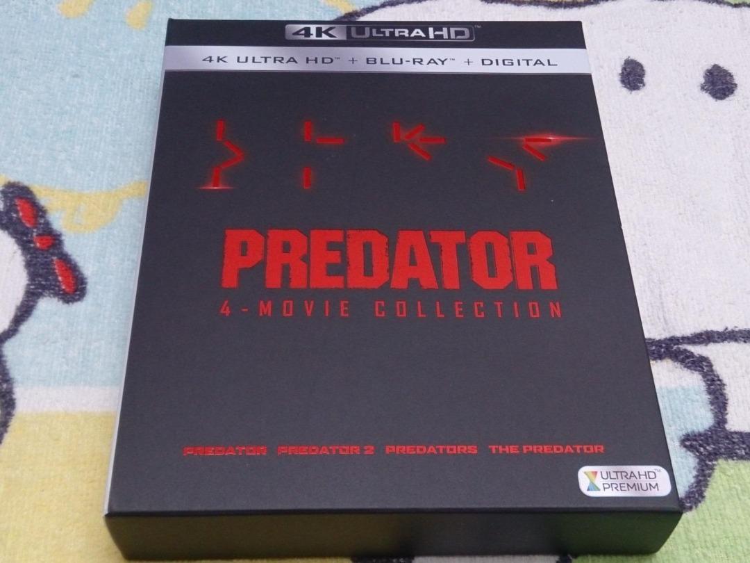 Predator: 4-Movie Collection [Blu-ray] [4K UHD], Hobbies & Toys, Music ...