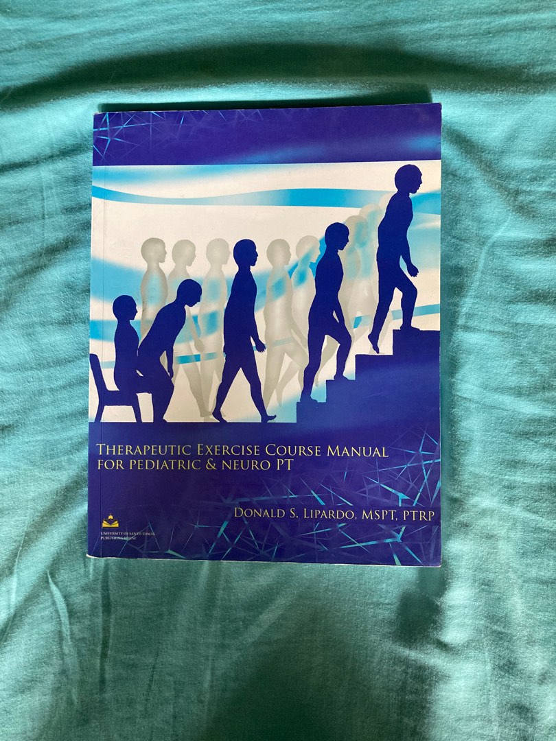 PRE-LOVED BS PHYSICAL THERAPY (PT) TEXTBOOK: Therapeutic Exercise ...