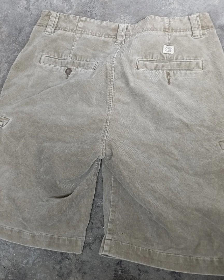 Quicksilver Corduroy Cargo Shorts, Men's Fashion, Bottoms, Shorts on ...