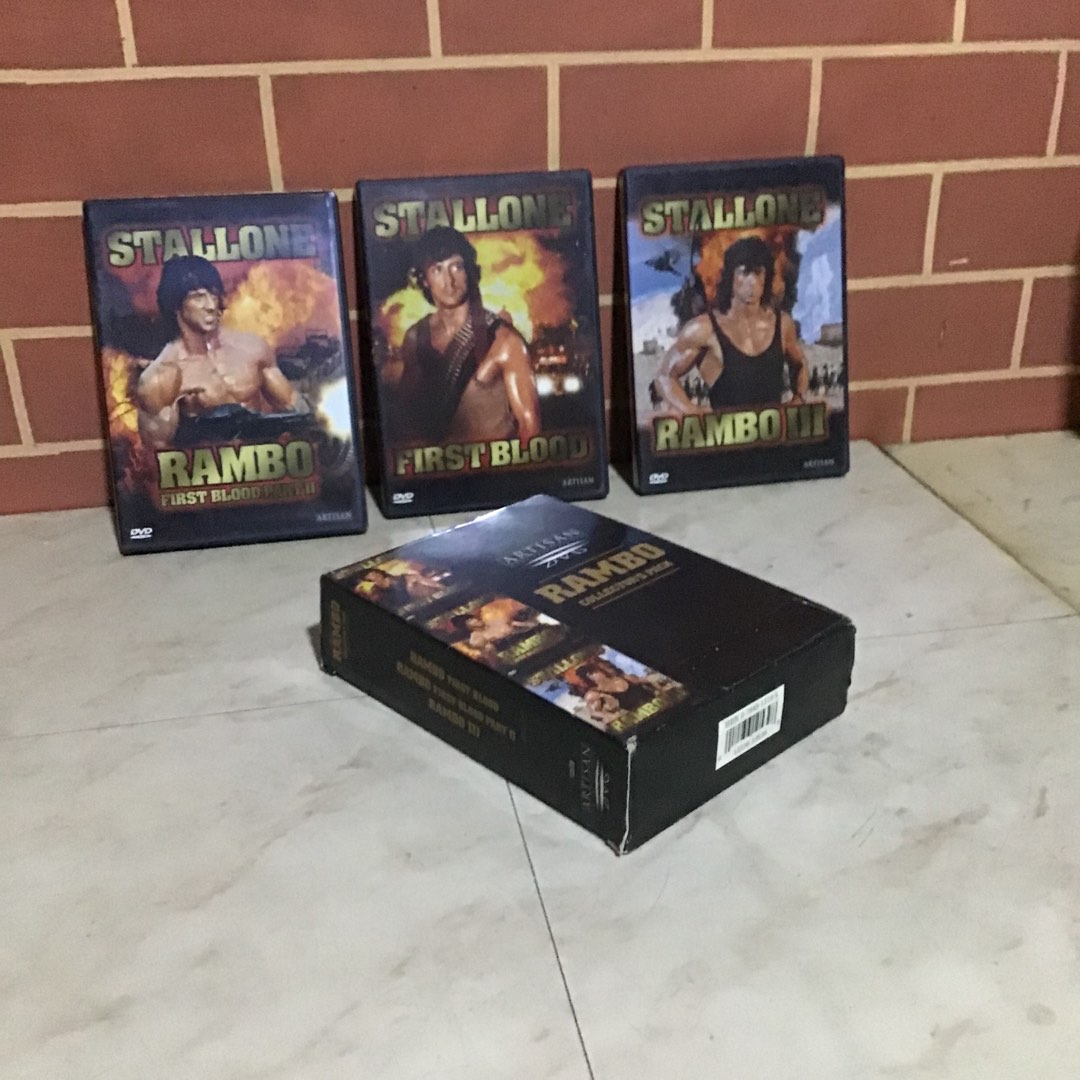 Rambo DVD Collectors Pack, Hobbies & Toys, Music & Media, CDs & DVDs on ...