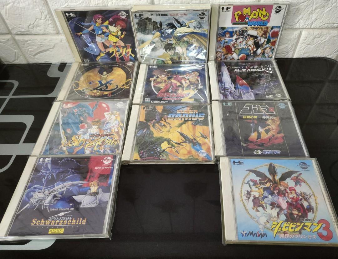 Rare PC Engine CD-Rom Games, Video Gaming, Video Games, Others on Carousell